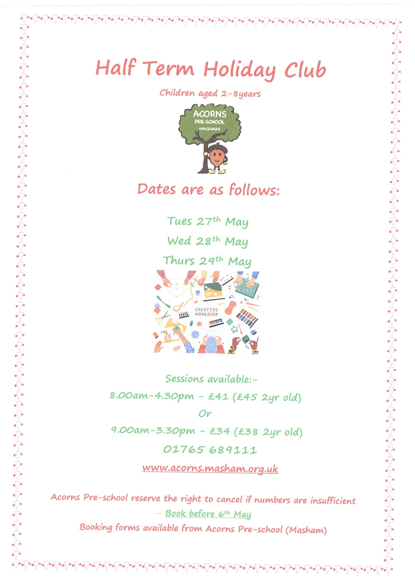 Half Term Holiday Club - Visit Masham